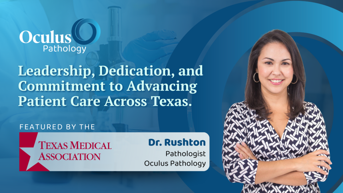 Dr. Jennifer Rushton Featured by Texas Medical Association - Oculus ...